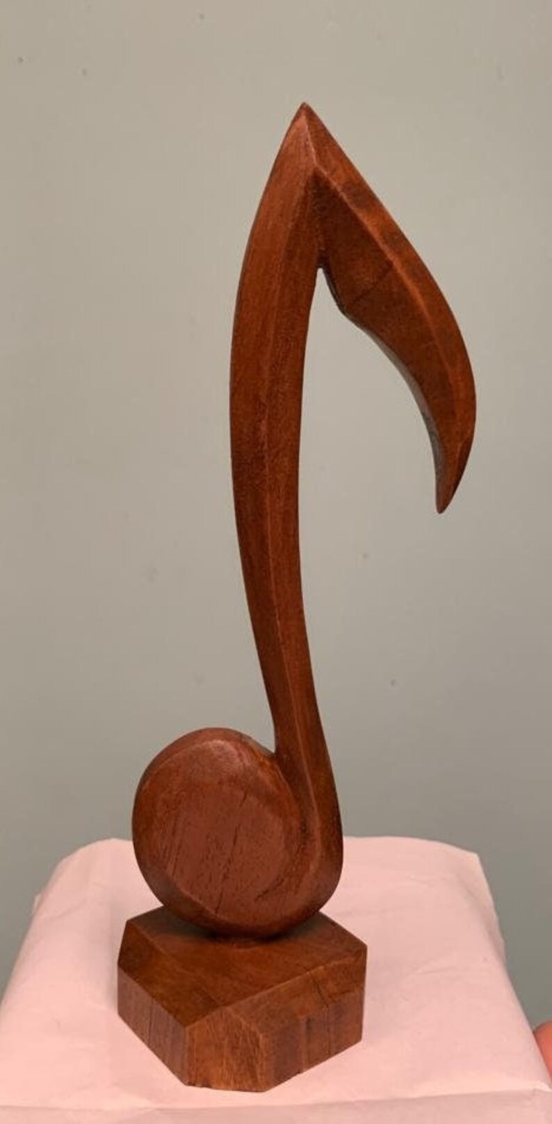 Wooden Handmade Music Notes, Piano Teacher's Gift, Eighth Note for ...