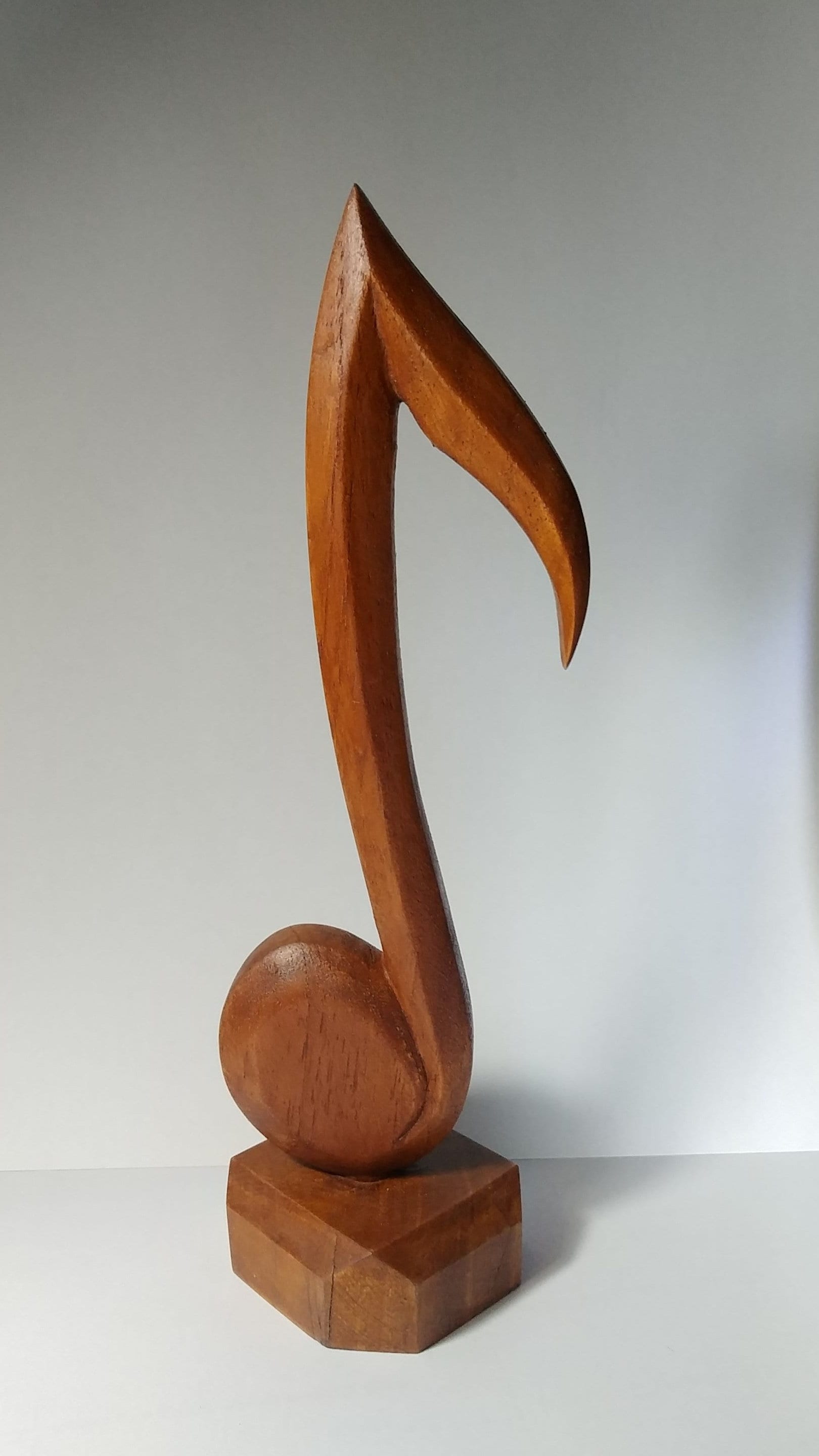 Wooden Handmade Music Notes, Piano Teacher's Gift, Eighth Note for ...