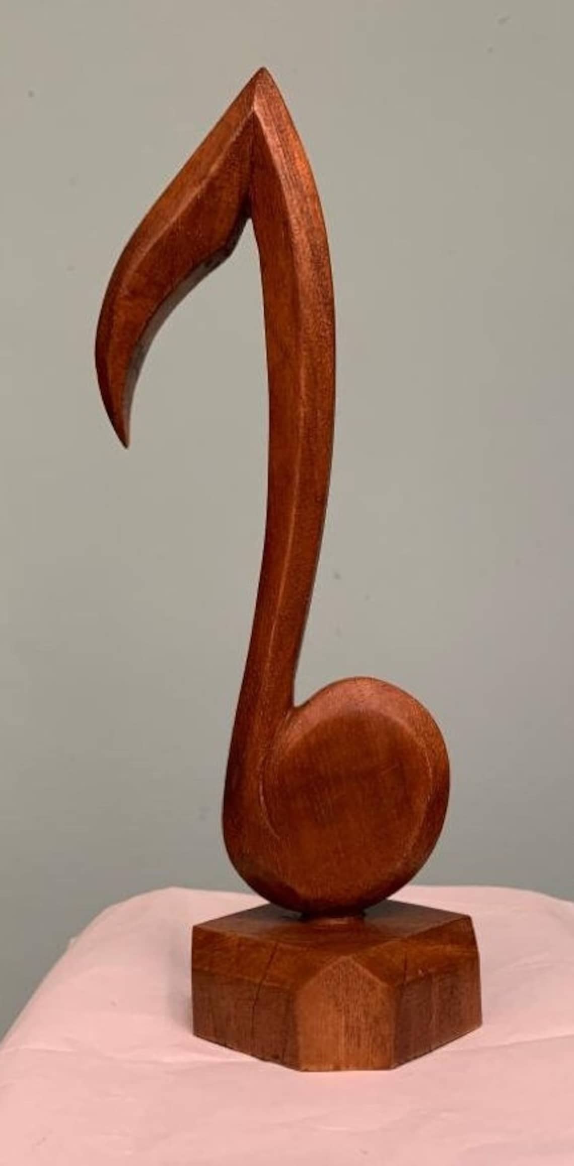 Wooden Handmade Music Notes, Piano Teacher's Gift, Eighth Note for ...