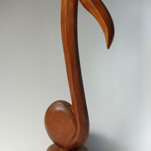 Wooden Handmade Music Notes, Piano Teacher's Gift, Eighth Note for ...