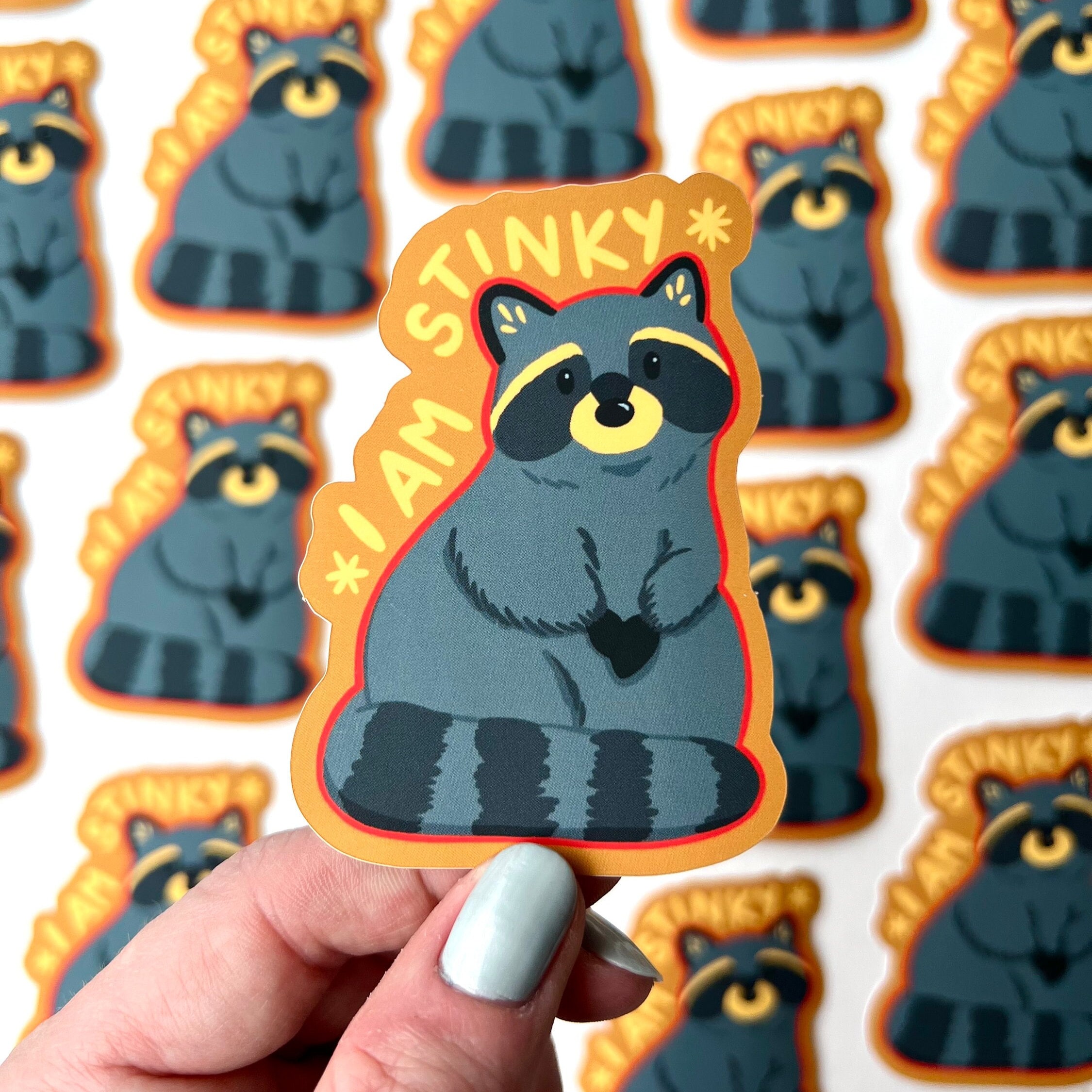 I Am Stinky! Sticker - Etsy