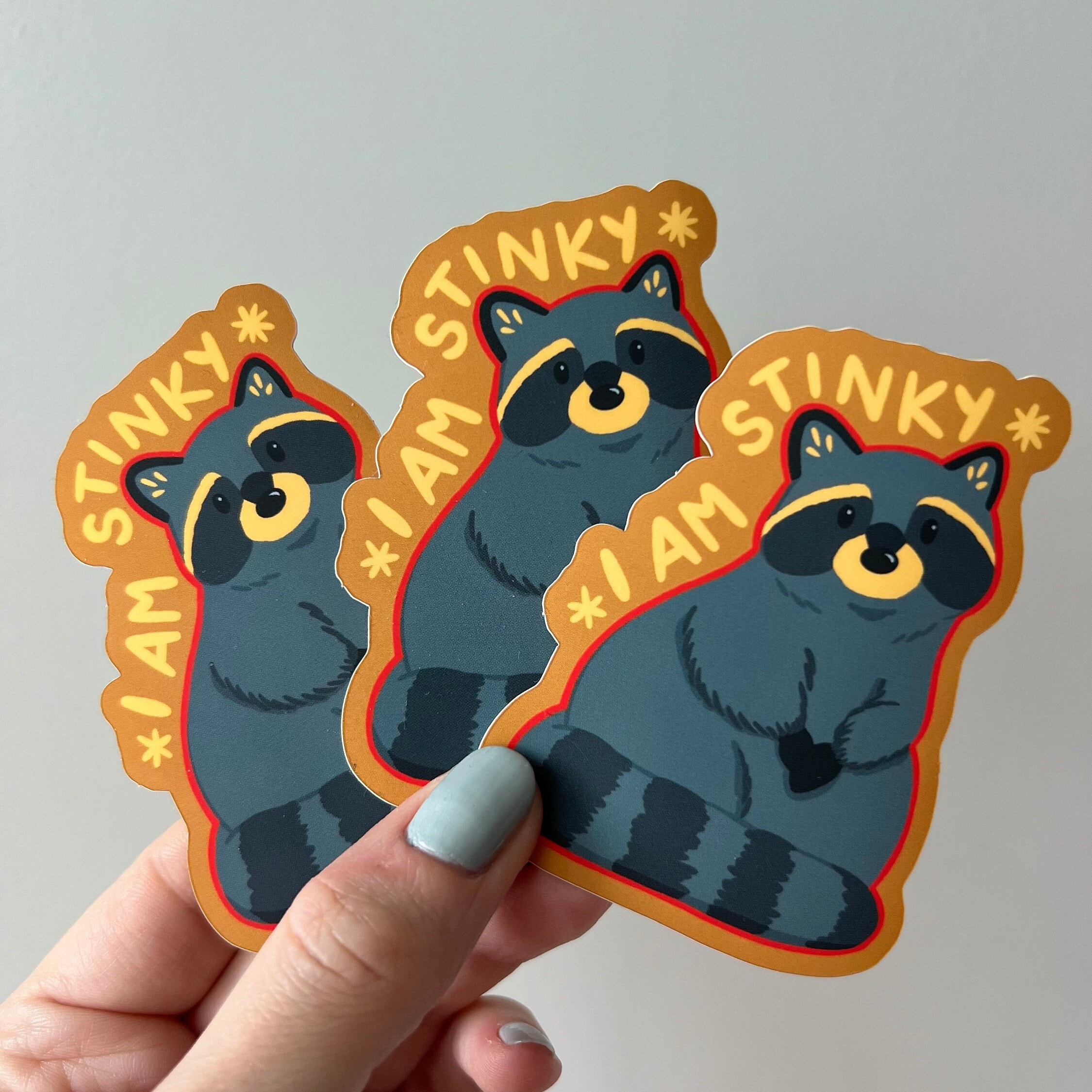 I Am Stinky Sticker - Etsy