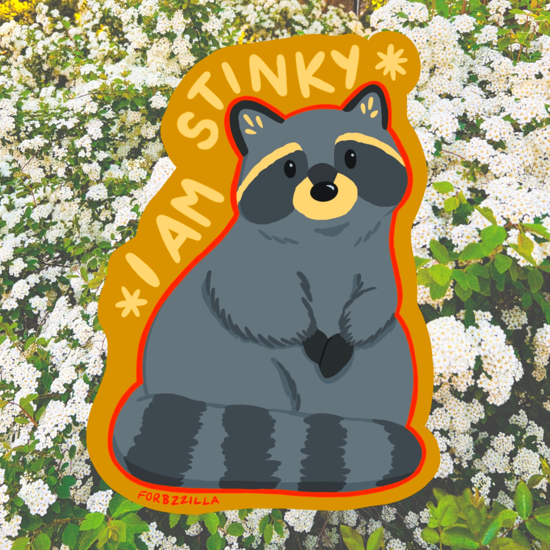 I Am Stinky Sticker - Etsy