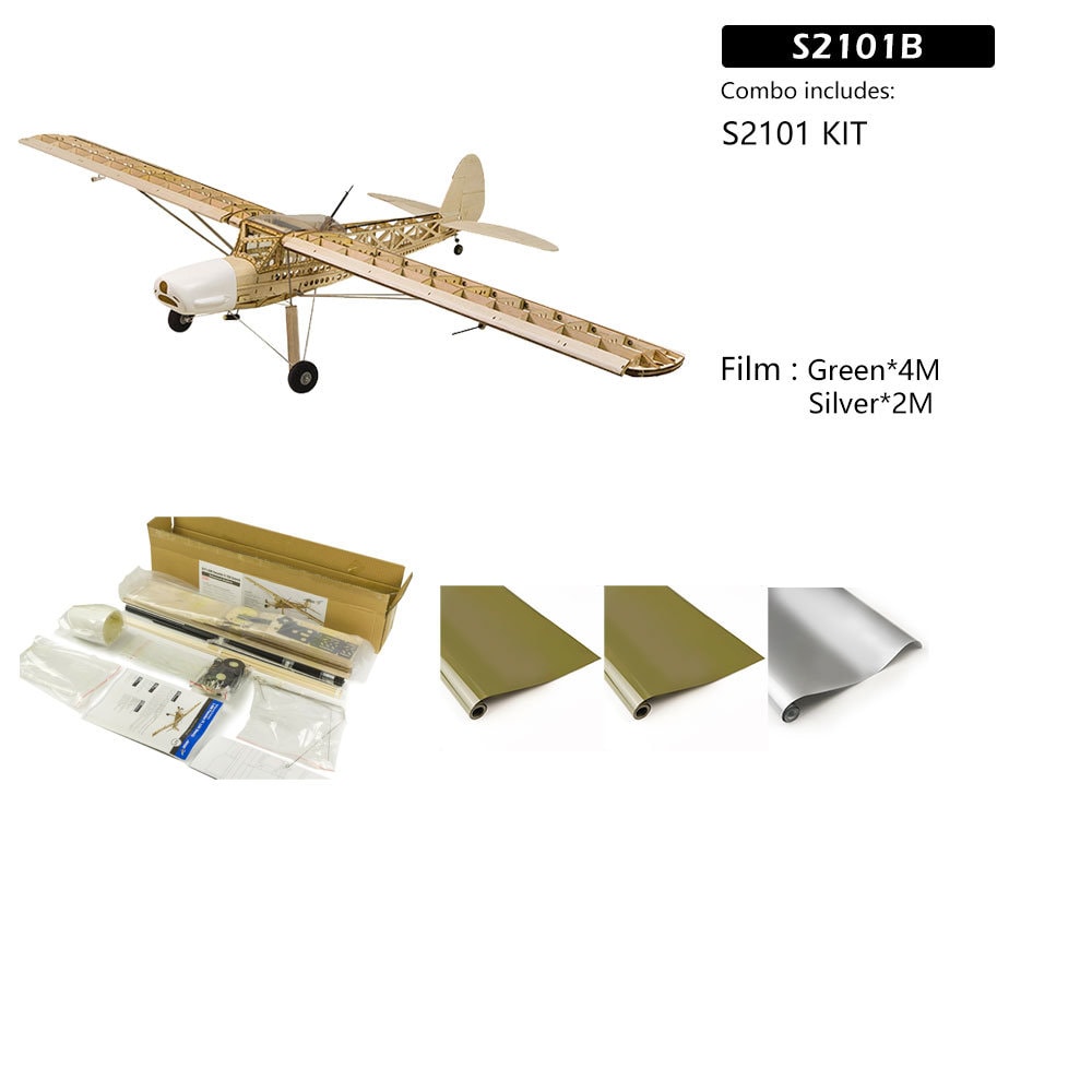 Scale RC Balsawood Airplane Laser-cutting Fieseler Fi 156 Storch 1600mm ...