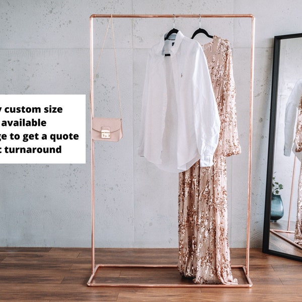 Copper Clothing Rack - Etsy