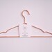 Set of 5 Copper Clothes Hangers Copper Wire Hangers Wire - Etsy