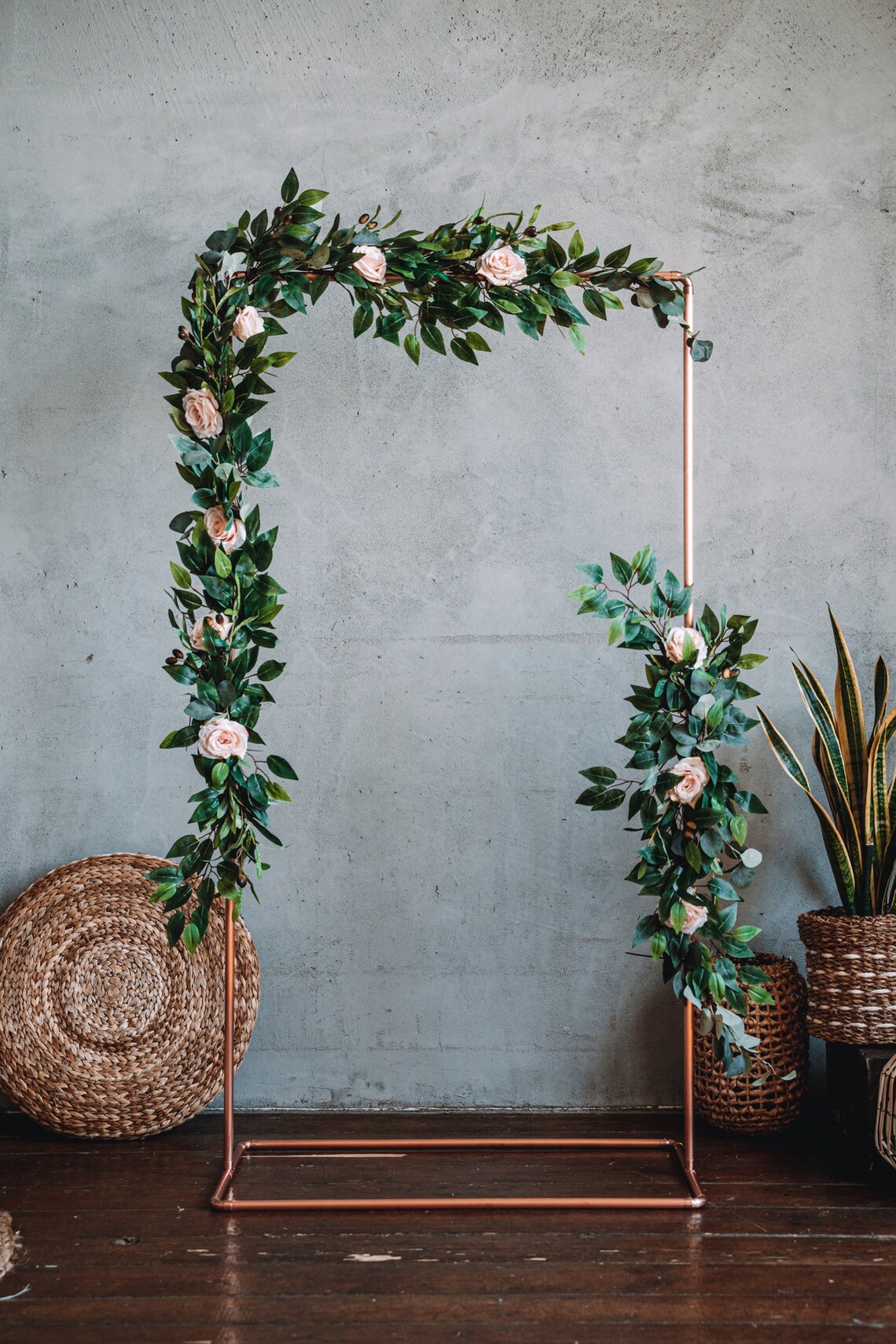 Copper Pipe Arch for Wedding Event / Kleiderstange / Wedding Arch ...