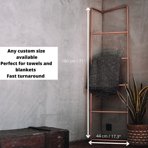 Rose Gold Shelving - Etsy