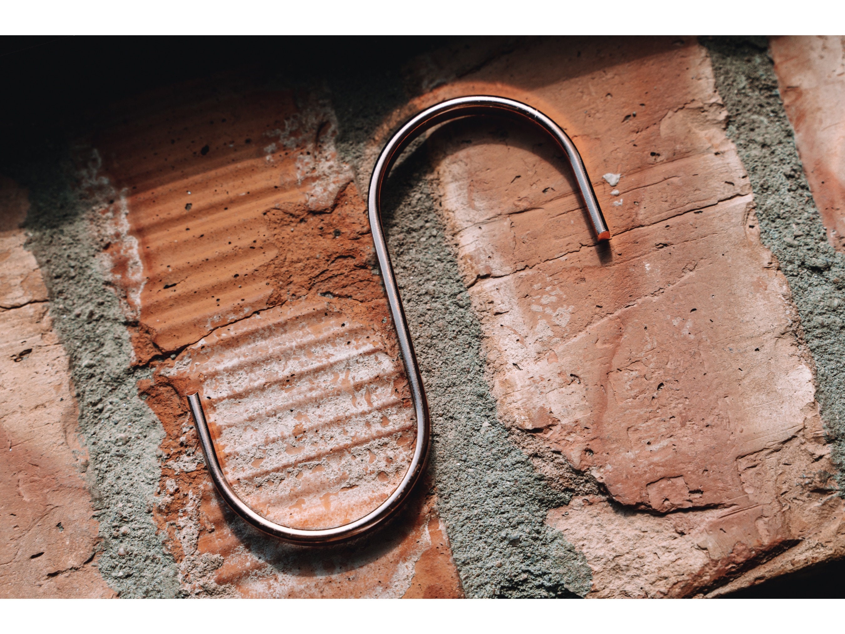 Copper S Hook Large 11 Cm 4.33 / Wedding Sign Hooks / Kitchen Hooks ...