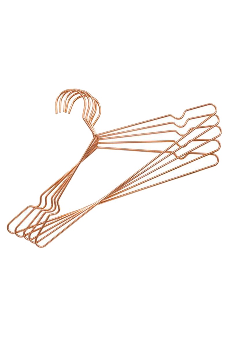 Industrial Minimal Pipe Clothing Rail / Copper Garment Rack / - Etsy