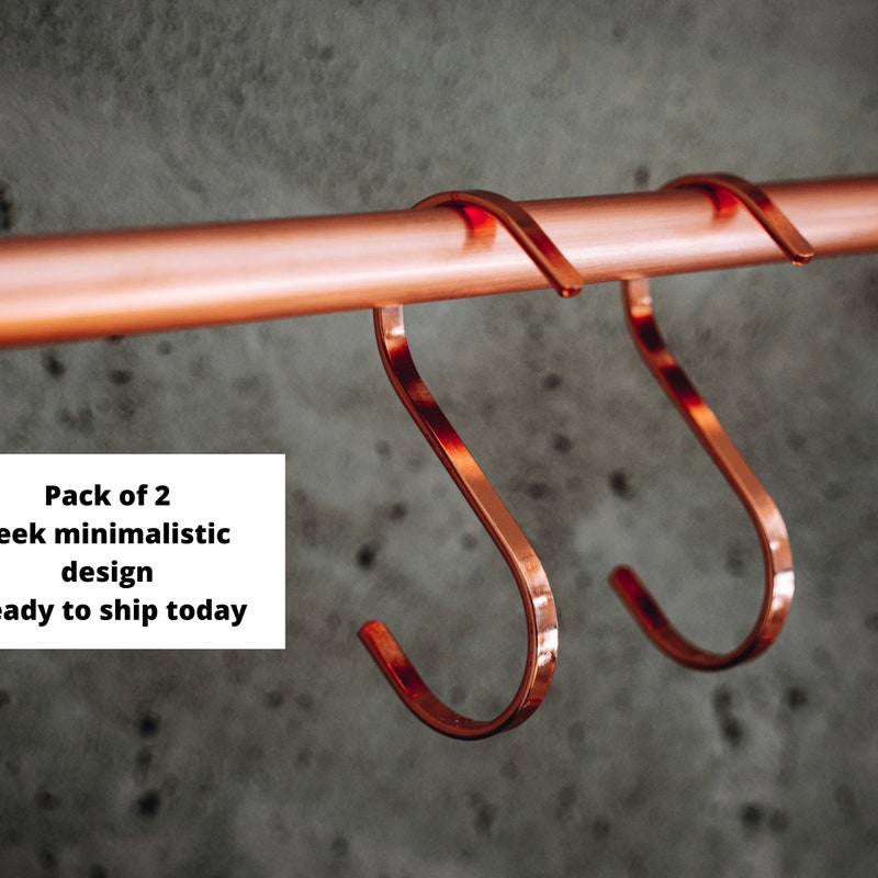 Copper Pan Rail - Etsy