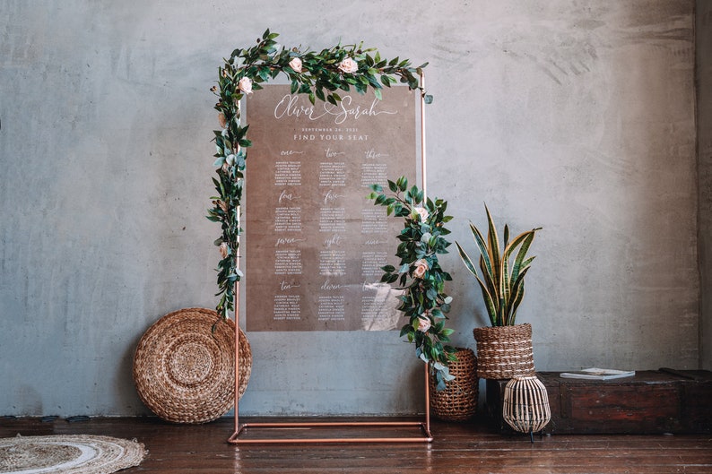 Copper Pipe Arch for Wedding Event / Kleiderstange / Wedding Arch ...