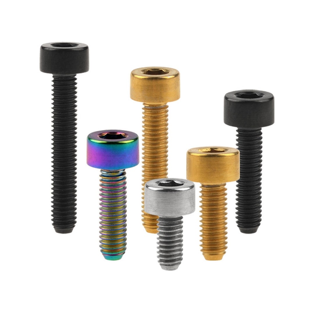Titanium Bolts M3 X 6 8 10 12 15 18mm Hex Socket Cap Stigma Ti Screws ...