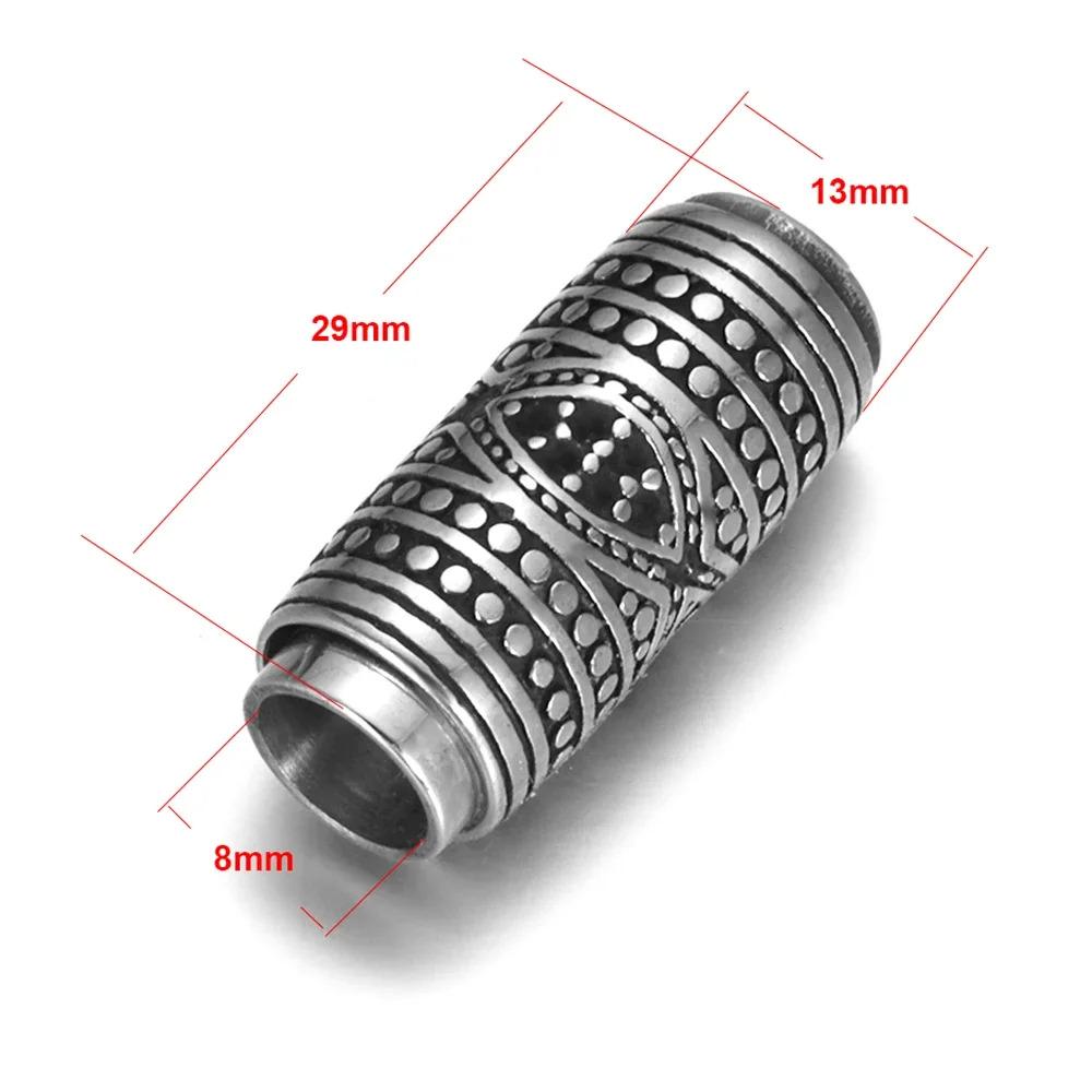 Stainless Steel Magnetic Clasp: 8mm Hole, Mirror Finish - Etsy