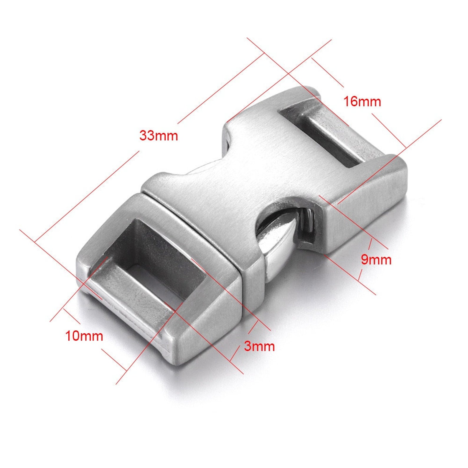Stainless Steel Bayonet Clasp, 10x3mm, DIY Bracelet Making - Etsy