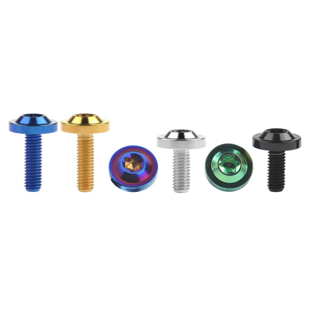 Titanium Bolt M6x10 15 20 25mm Torx T30 Screws for Motorcycle Car Disc ...