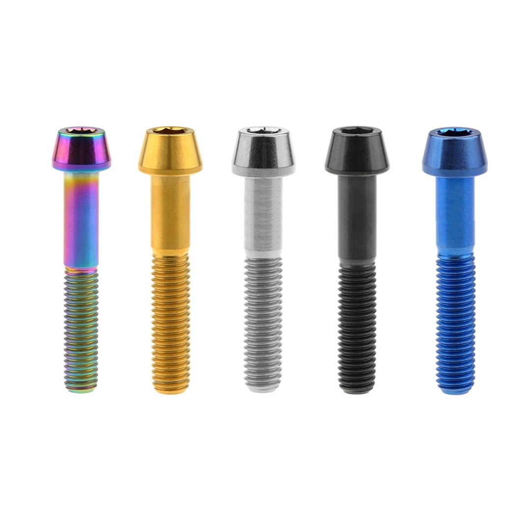 M8 Titanium Taper Head Bolt: Allen Key Screw for Bike - (15-50mm ...
