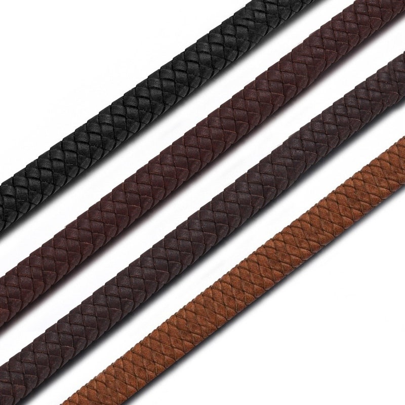 Braided Leather - Etsy