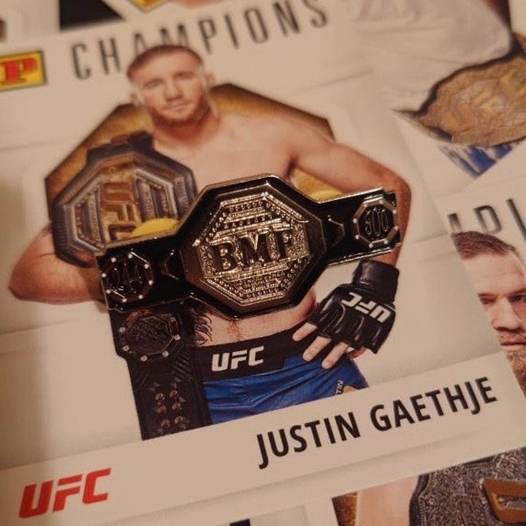 BMF World Champion Pin UFC MMA Mcgregor Gaejthe Diaz Masvidal Pin Badge ...