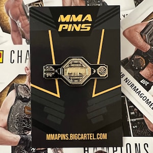 MMA World Championship Belt UFC GOLD - Etsy