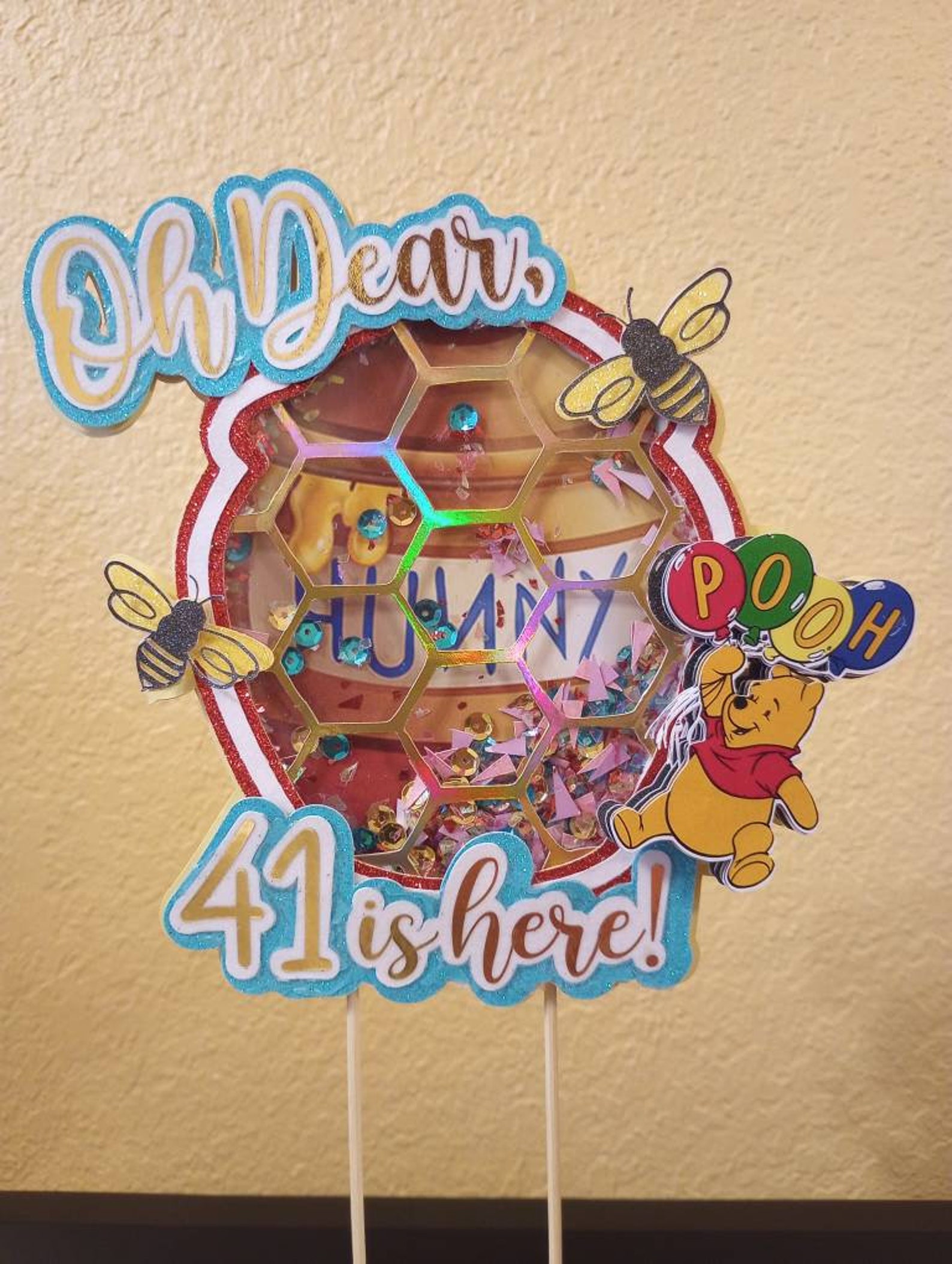 Custom 3D Shaker Cake Topper, Custom Theme Cake Toppers, Custom Shaker ...