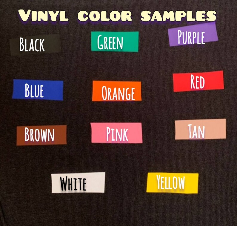 Custom Iron-on; Text or Logo Iron-ons; Vinyl Iron-on; Full Color ...