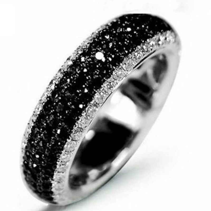 Pave Black Diamonds - Etsy