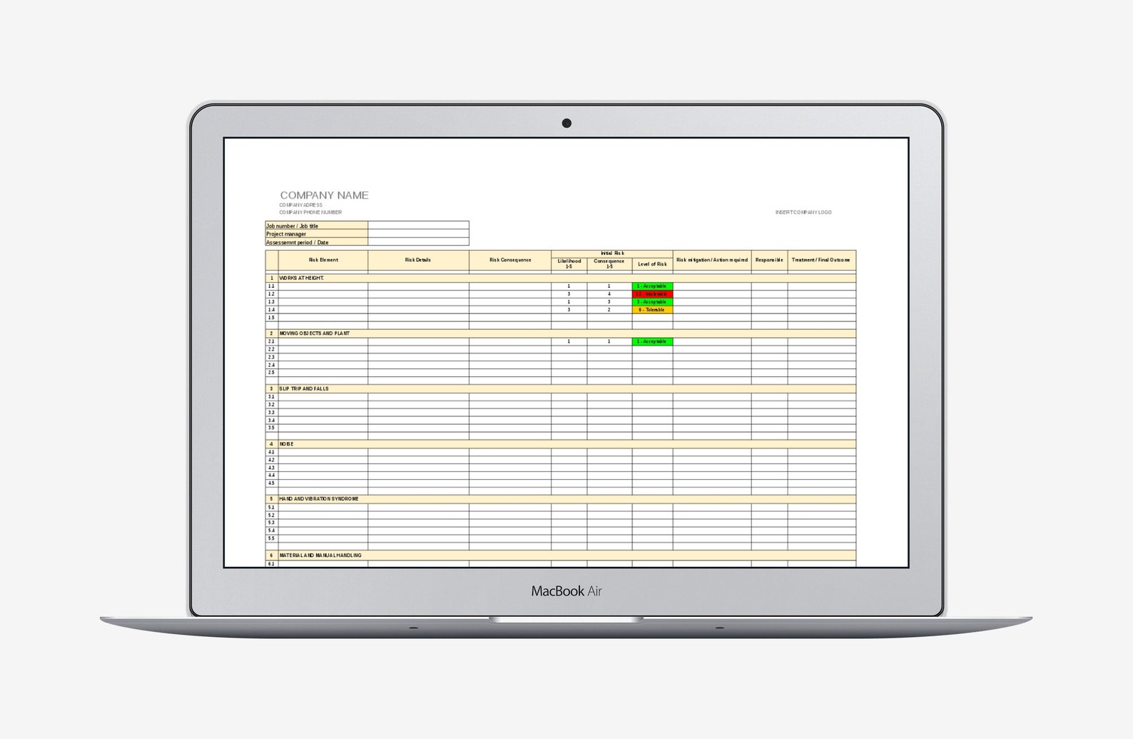 Project Management Health & Safety Package - Etsy