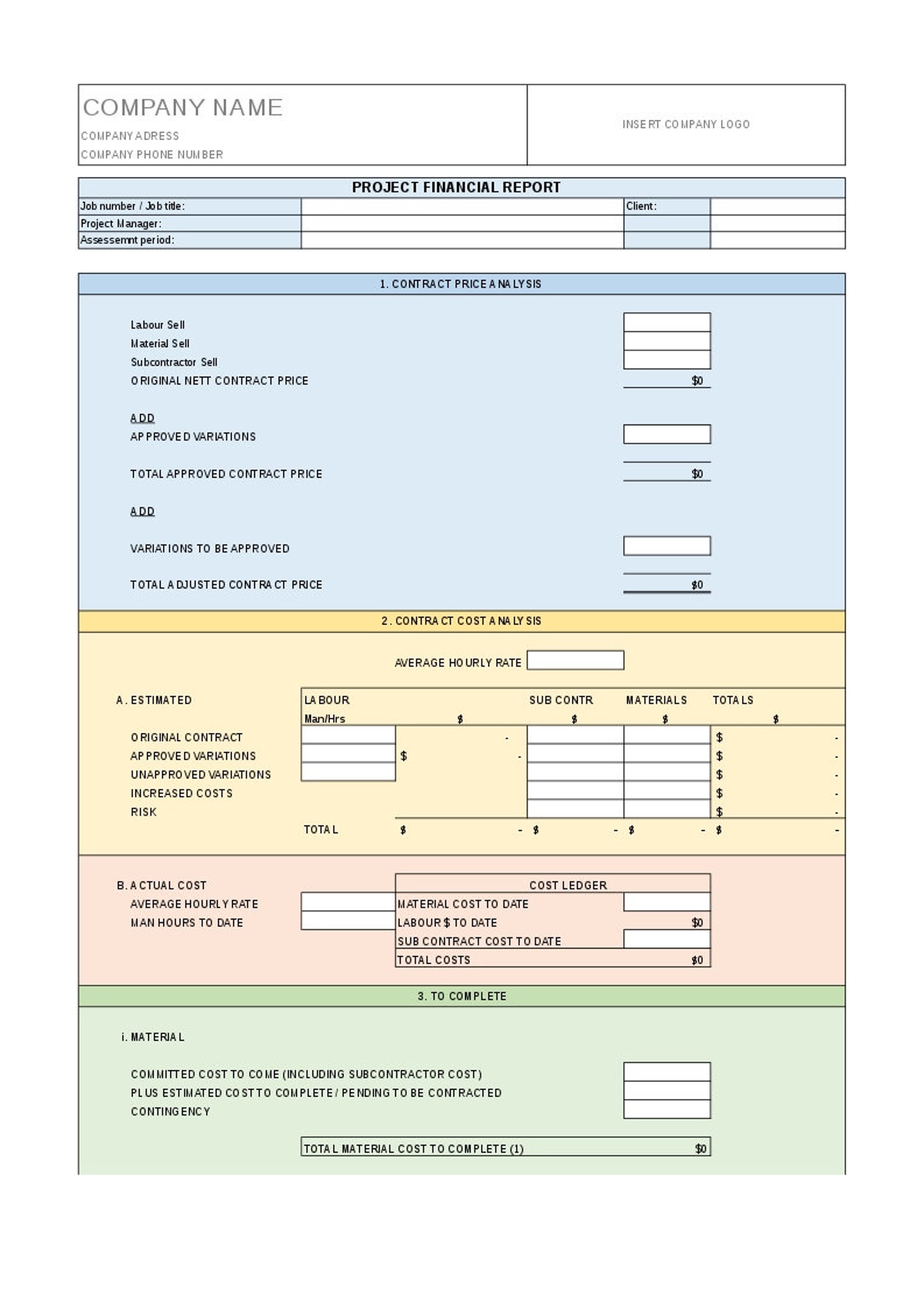 FULL Contractor Project Management Package - Etsy