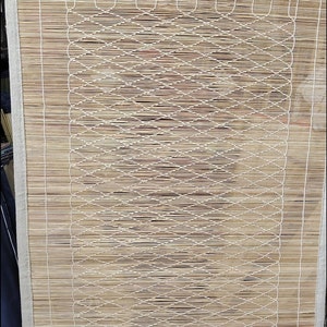 Handmade Cross Thread dimond Pattern Home Decor Cross Thread Bamboo ...