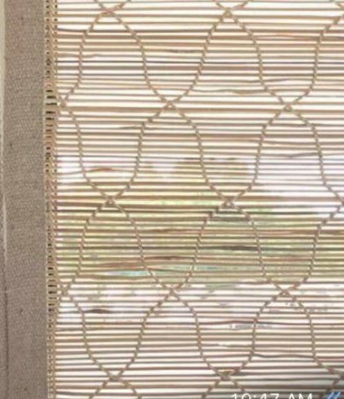 Cross Thread Design Chik Blind Shade | Etsy