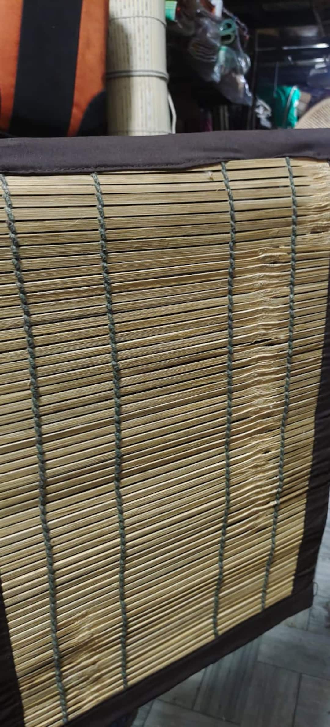 Standard Handmade Bamboo Chick Window Closer Curtains for - Etsy