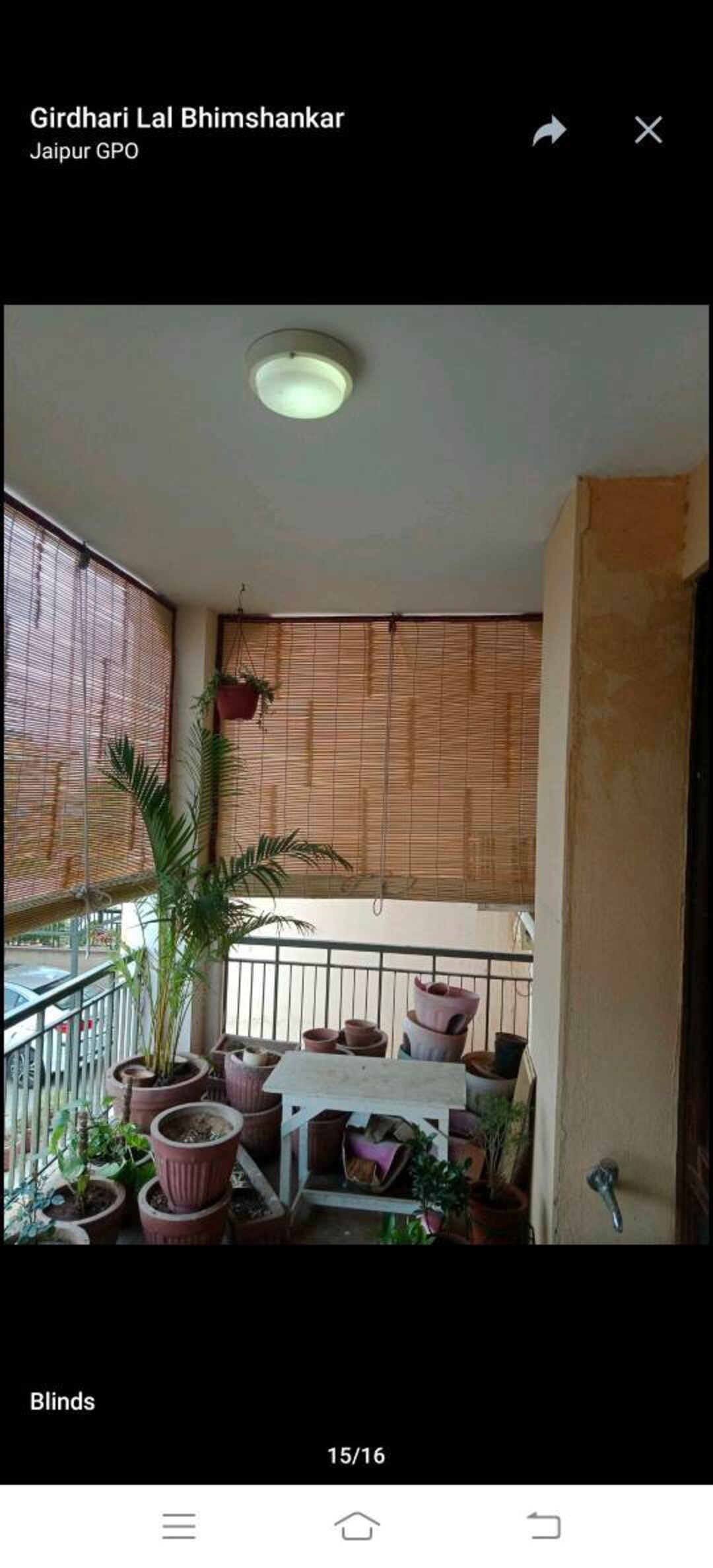 Standard Handmade Bamboo Chick Window Closer Curtains for Balcony ...
