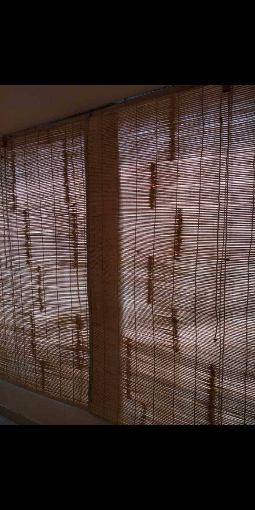 Standard Handmade Bamboo Chick Window Closer Curtains for Balcony ...