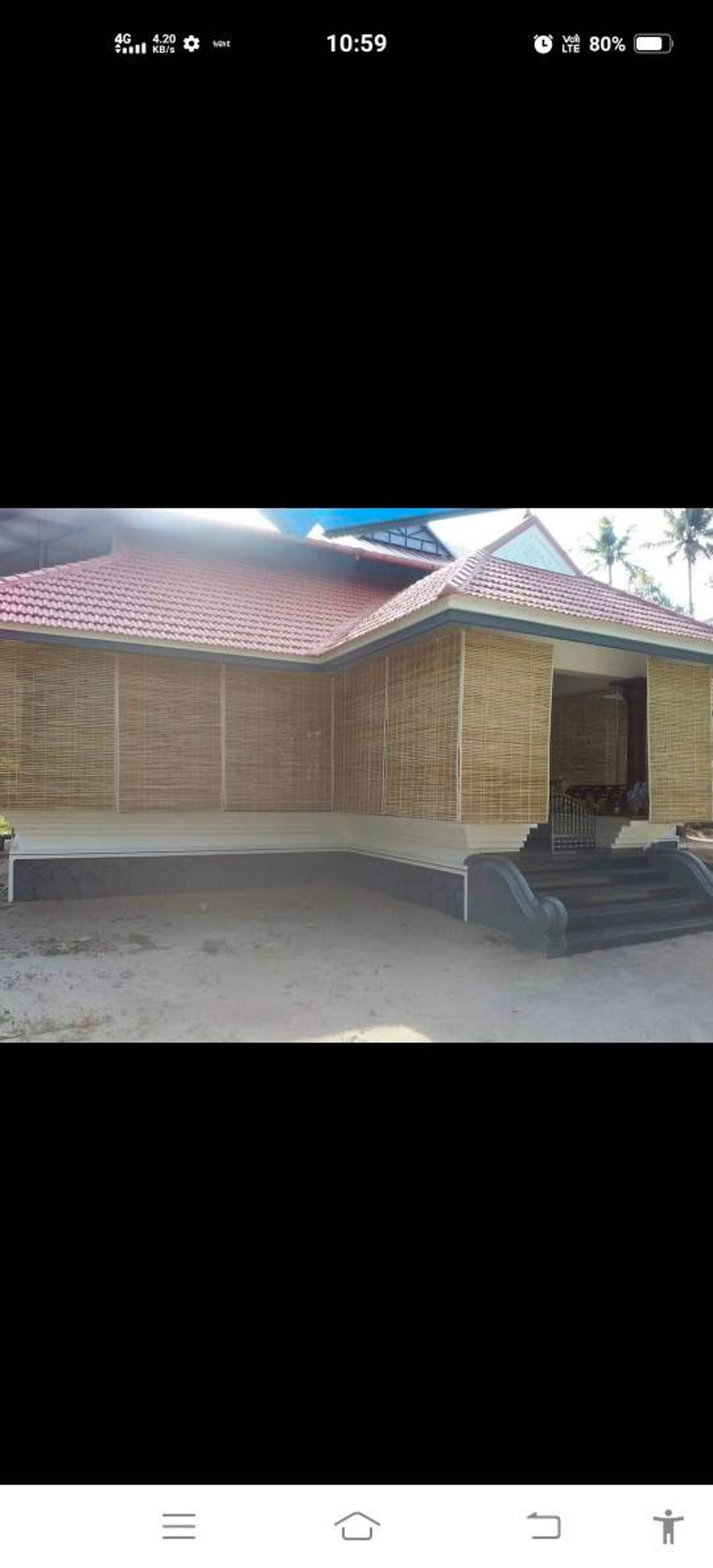 Standard Handmade Bamboo Chick Window Closer Curtains for Balcony ...