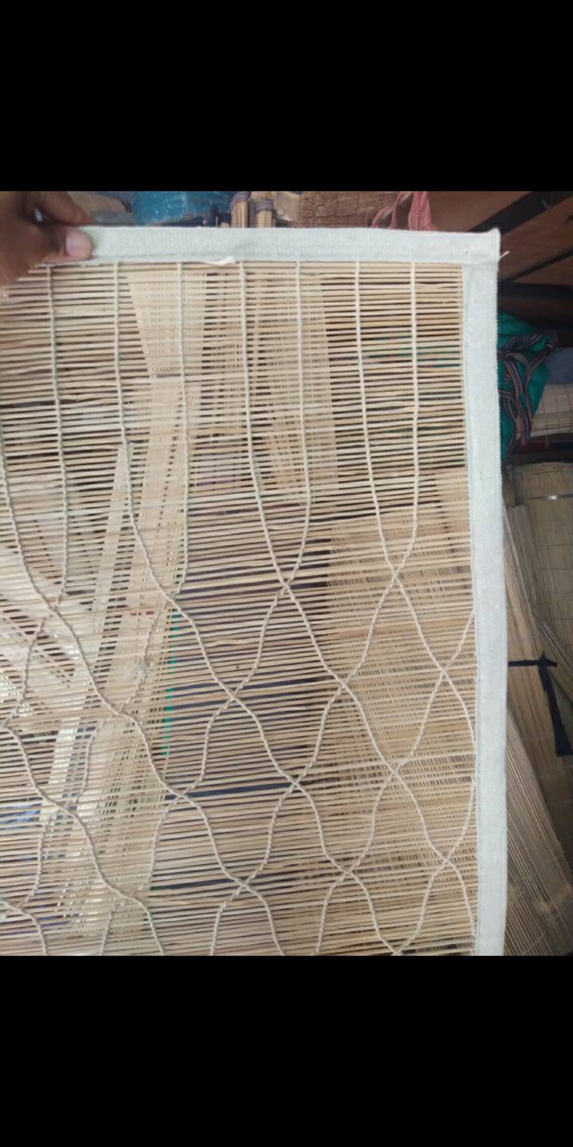 Cross Thread Design Chik Blind Shade | Etsy