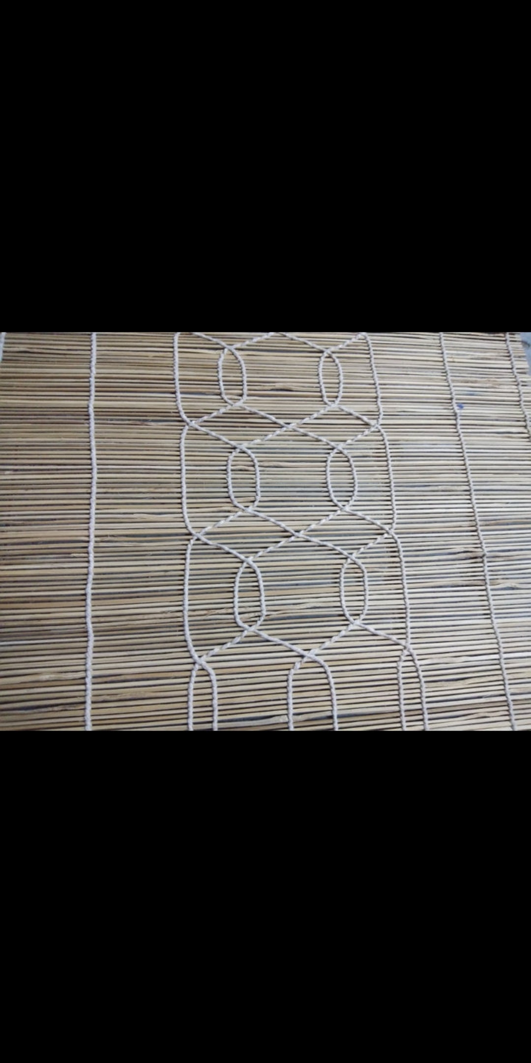 Cross Thread Wooden Bamboo Curtains , Hotness Resistance , Enhance ...