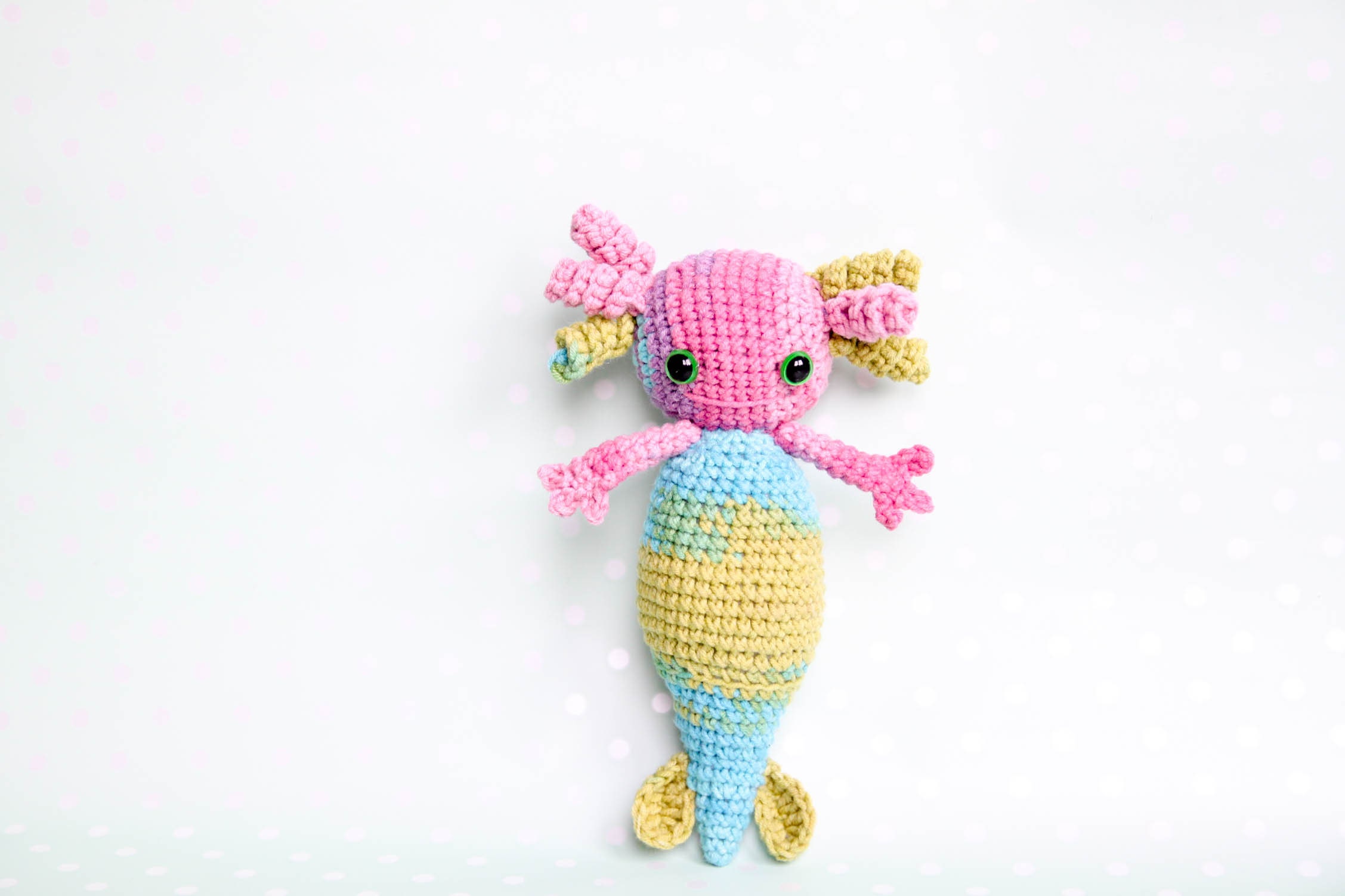 Crochet KIT: Candy Axolotl/ Kit for Beginner/ Pattern Kit With - Etsy ...