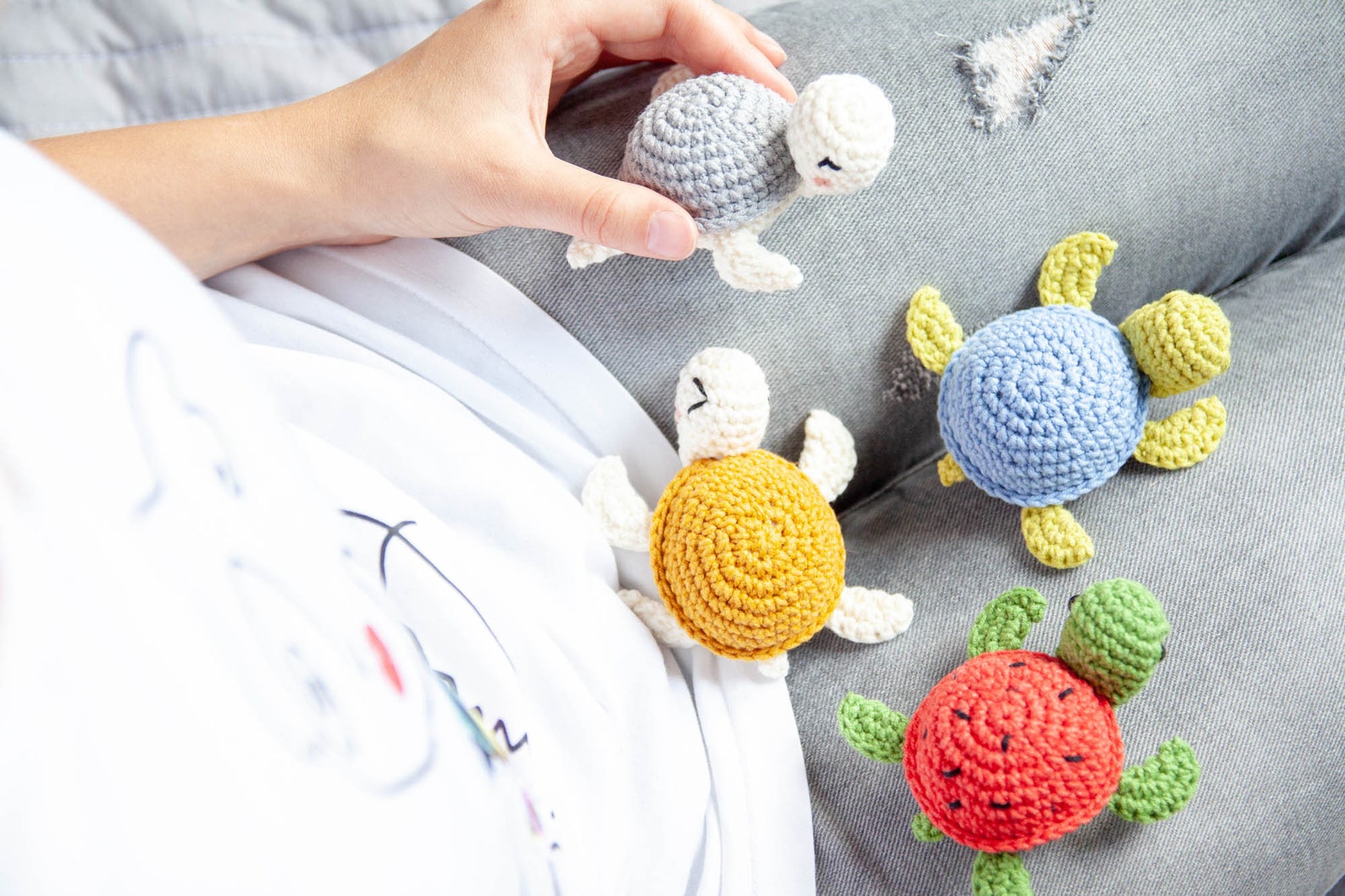 Crochet KIT: Tiny Turtle/ Kit For Beginners/ Tortoise Baby | Etsy