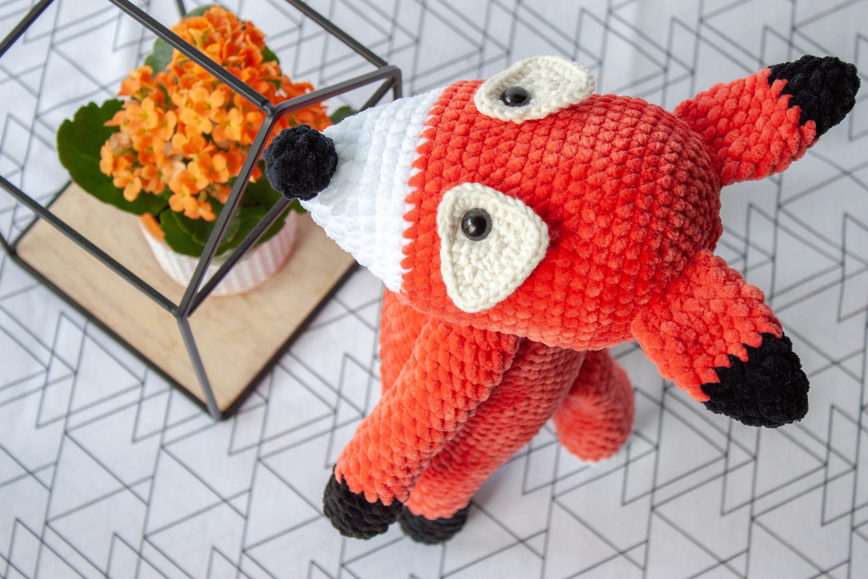 Crochet PATTERN: Carl the Fox/ Amigurumi Crochet/ Animal | Etsy