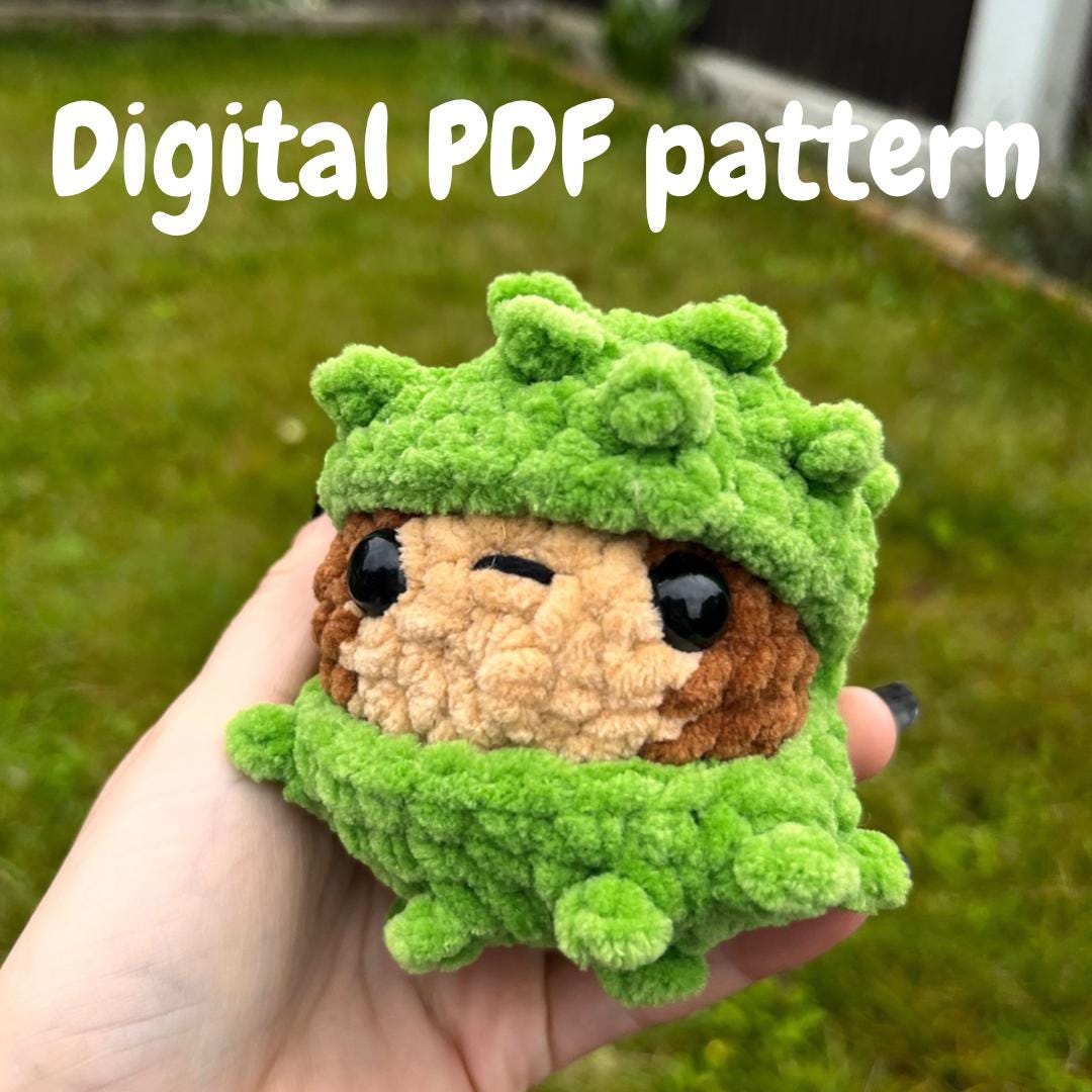 DIGITAL PDF PATTERN | Crochet Conker | Advanced Beginner | Pattern Only ...