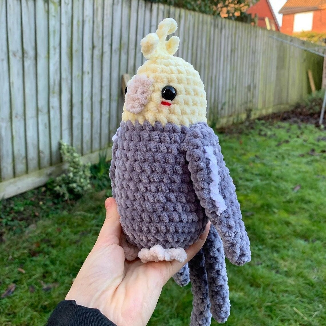 DIGITAL PDF Pattern-cockatiel Crochet Pattern-pattern | Etsy
