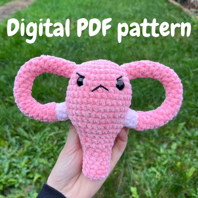 Uterus Crochet Pattern - Etsy
