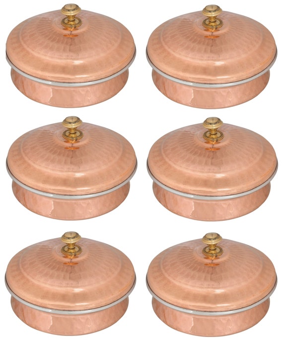 Dining & Serving Solid Brass Handle for Indian Food Indian handmade ...