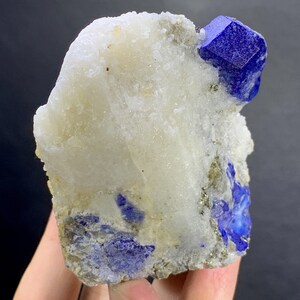 Natural Blue Colour Lazurite Crystal Specimen From Badakshan ...