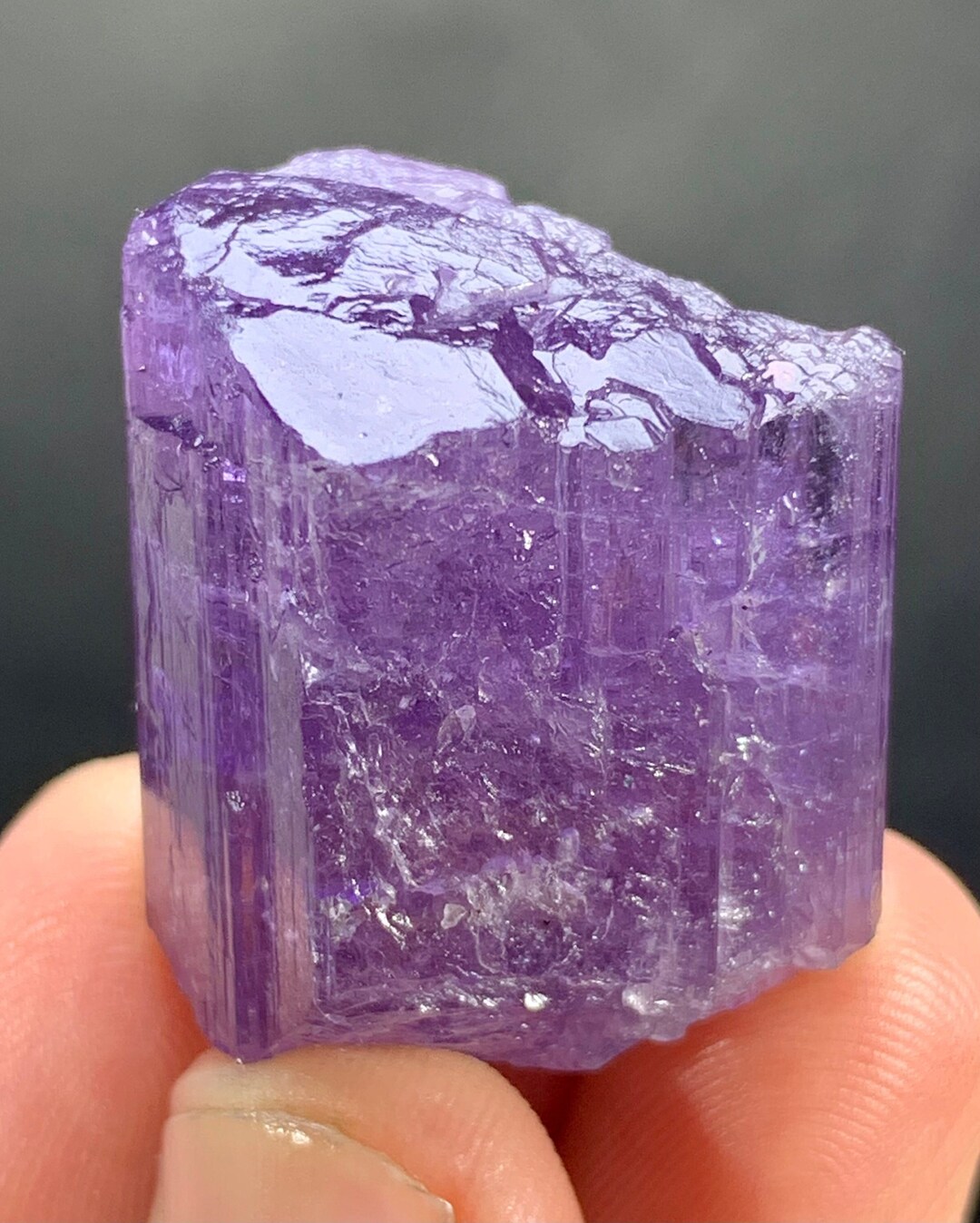 20 Grams Purple Scapolite Crystal, Terminated Scapolite, Natural ...