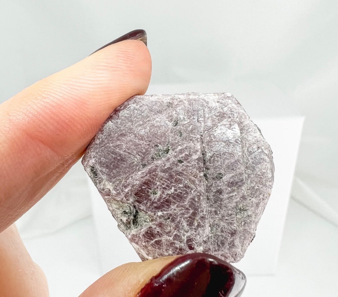 Ruby Natural Hexagonal Record Keeper Crystal - Etsy UK