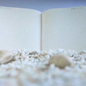 Stone Paper Notebook, A5 Notebook, Eco Friendly Notebook, Dotted Grid ...