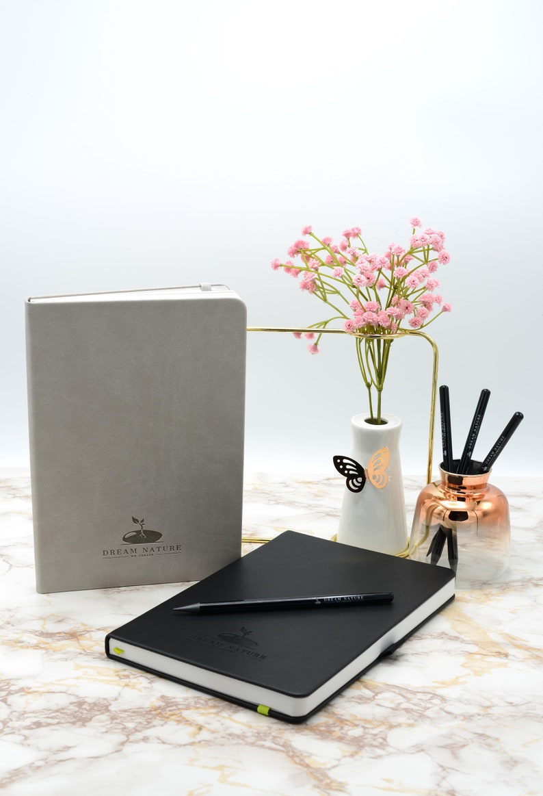 Stone Paper Notebook, Eco Friendly Notebook, A5 Notebook, Dotted ...