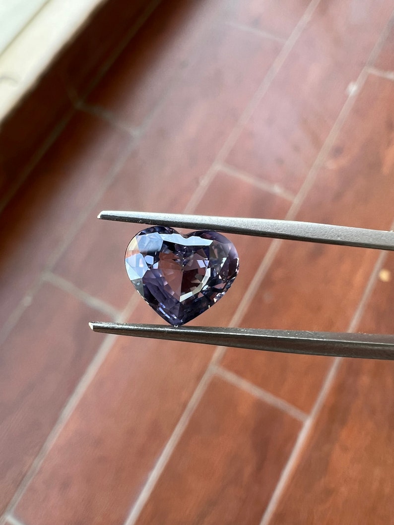 Beautiful Spinel Heart Shape Cut Stone - Etsy